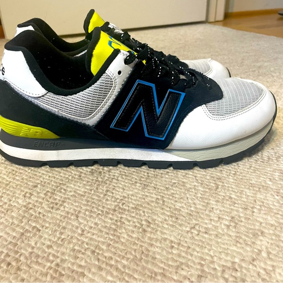 New Balance | Shoes | Rare New Balance 574 Rugged Black Helium | Poshmark